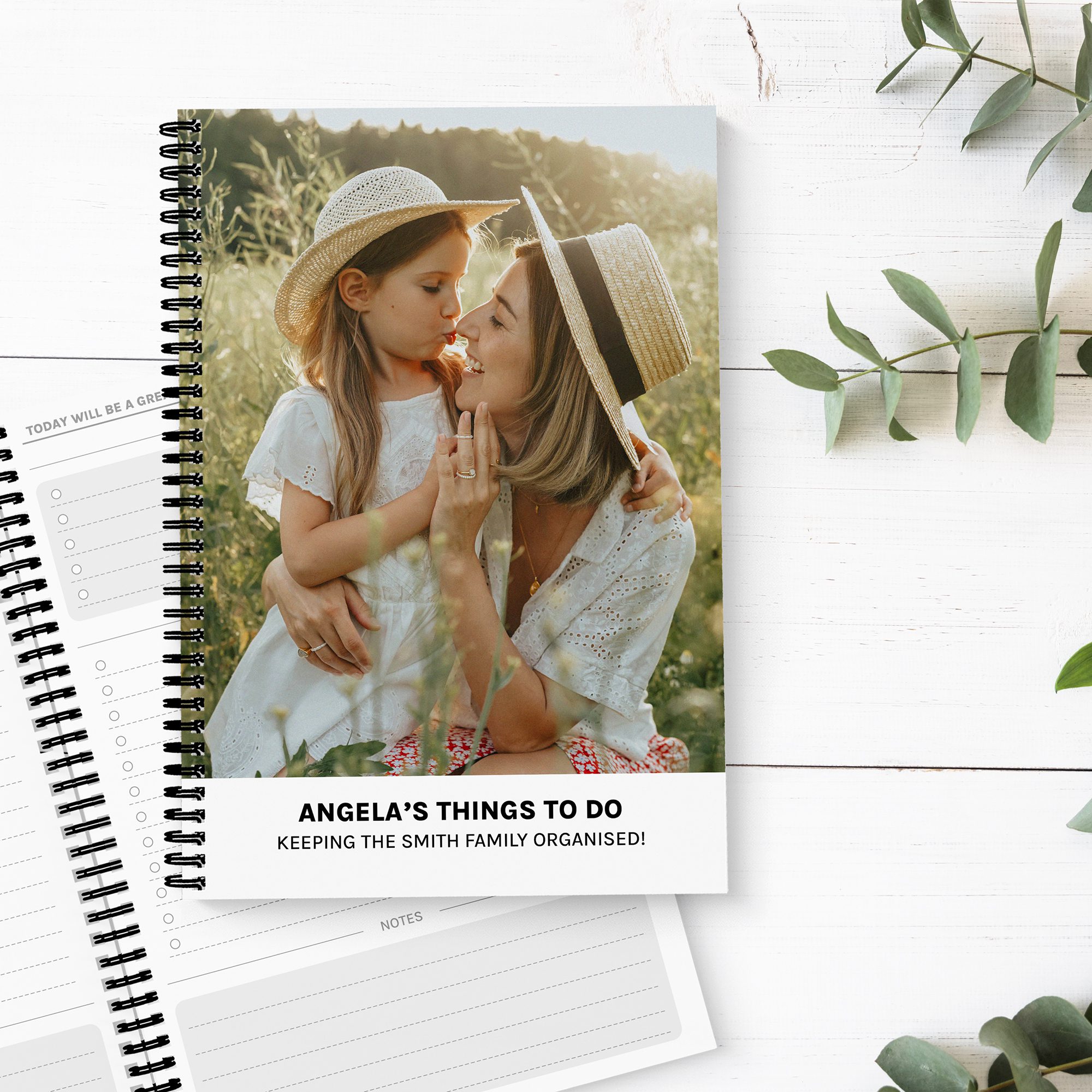 Single Photo Upload To Do List Book | Giftie Trade Portal